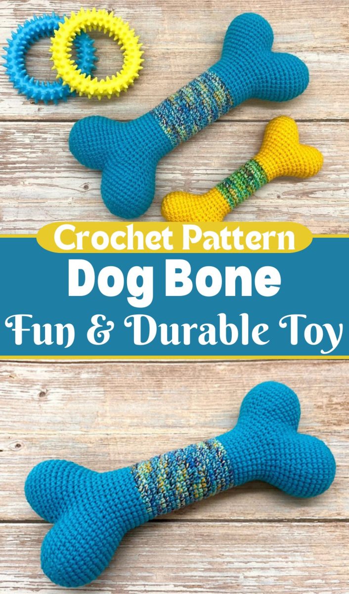 Crochet Dog Bone Pattern - Fun & Durable Toy - Yours Patterns