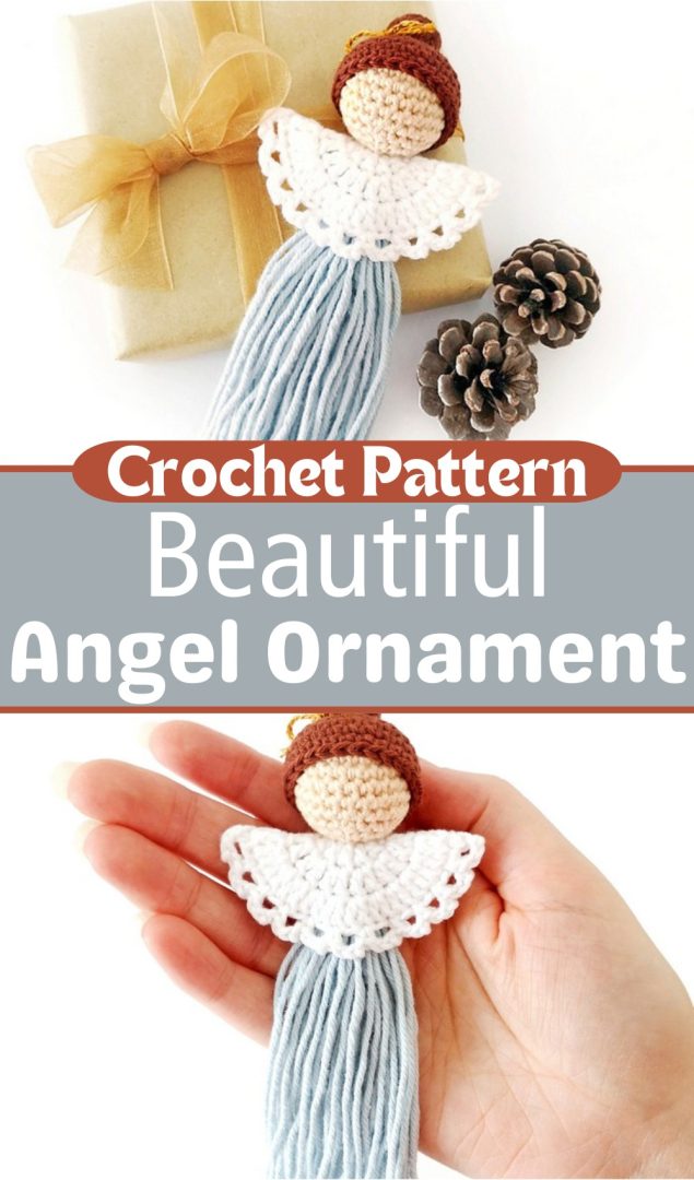 Crochet Easy Angel Ornament Pattern - Yours Patterns