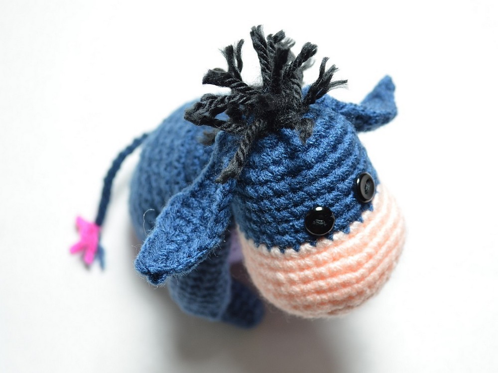 Crochet Eeyore Amigurumi Pattern - Yours Patterns
