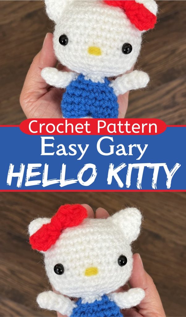 Crochet Hello Kitty Amigurumi Pattern - Yours Patterns