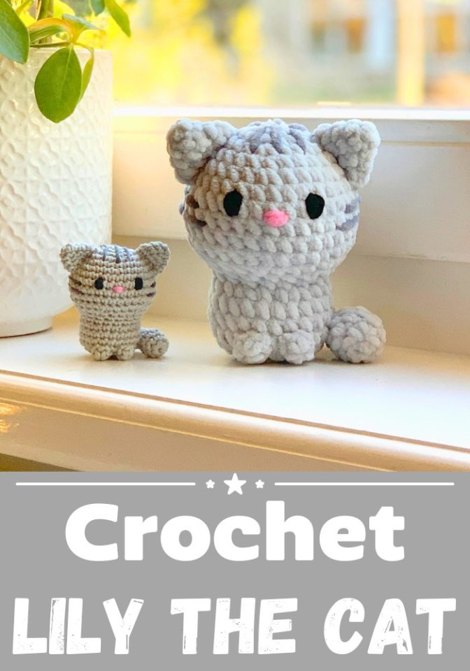 Crochet Lily The Cat Amigurumi Pattern - Yours Patterns