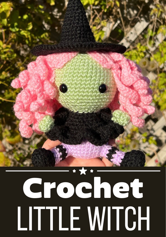 Crochet Little Witch Amigurumi Pattern - Yours Patterns