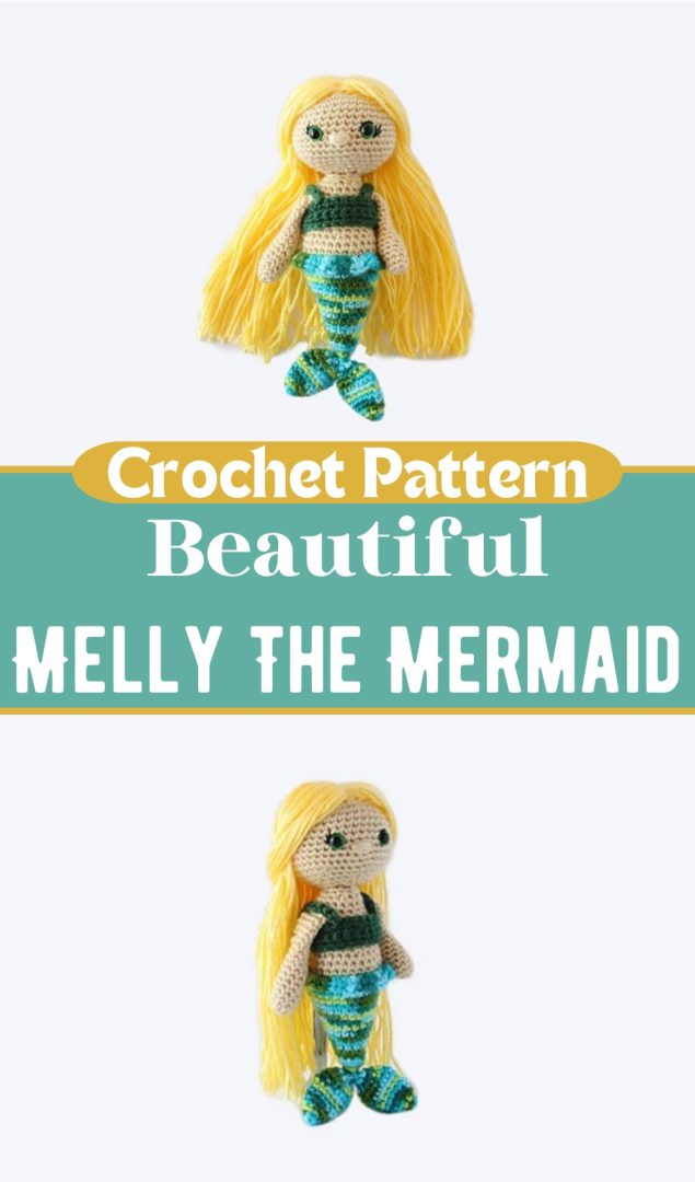 Crochet Melly The Mermaid Amigurumi Pattern - Yours Patterns