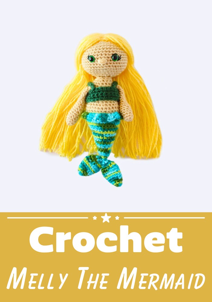 Crochet Melly The Mermaid Amigurumi Pattern - Yours Patterns