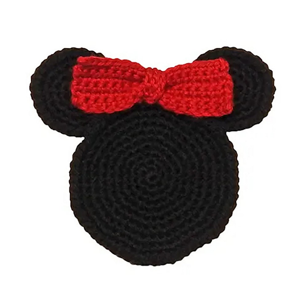 Crochet Mickey Mouse Coasters - Yours Patterns