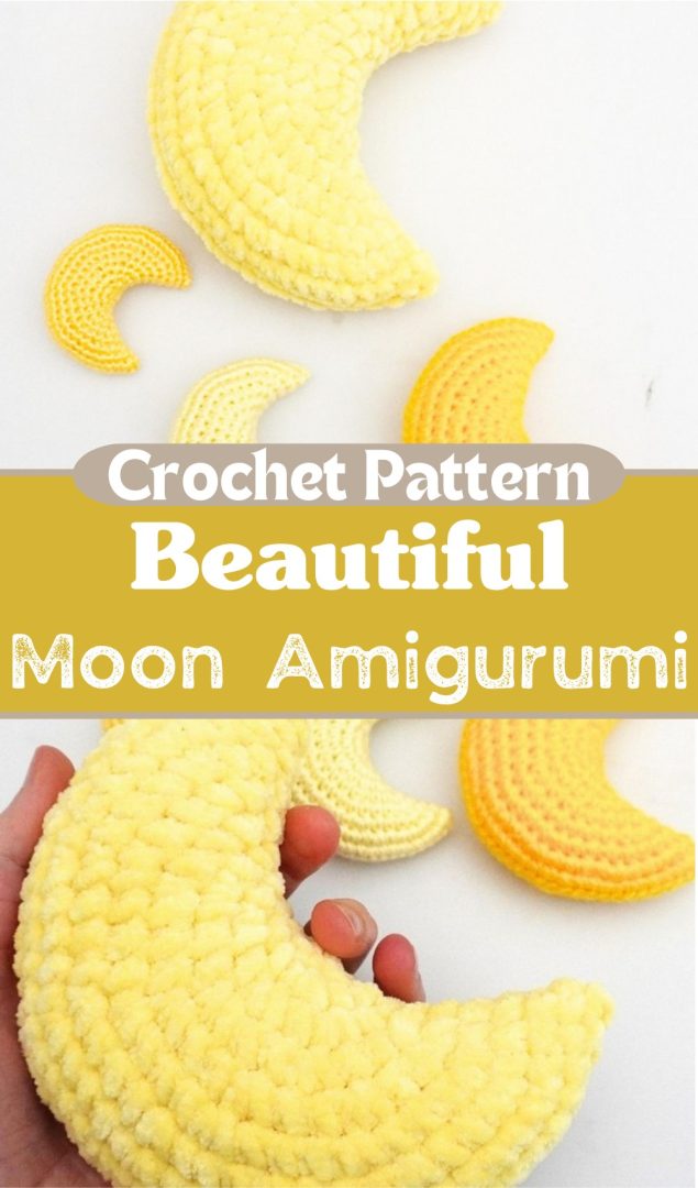 Crochet Moon Amigurumi - Yours Patterns