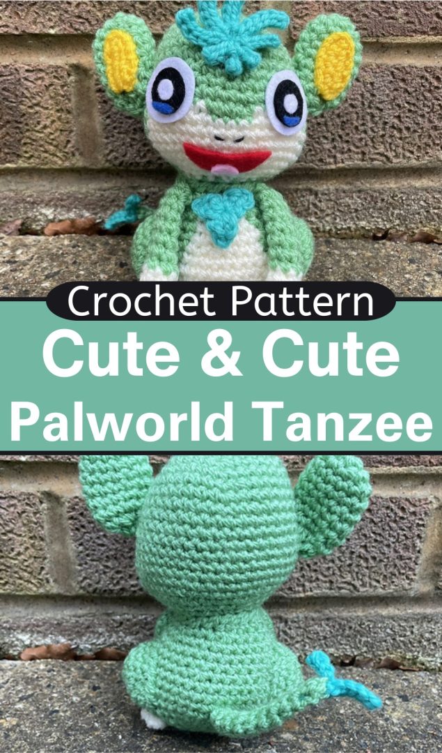 Crochet Palworld Tanzee - Yours Patterns