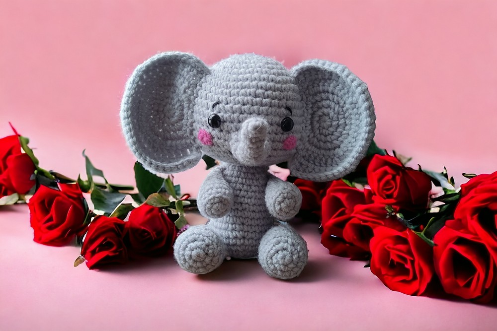 Crochet Peanut The Elephant Pattern - Yours Patterns