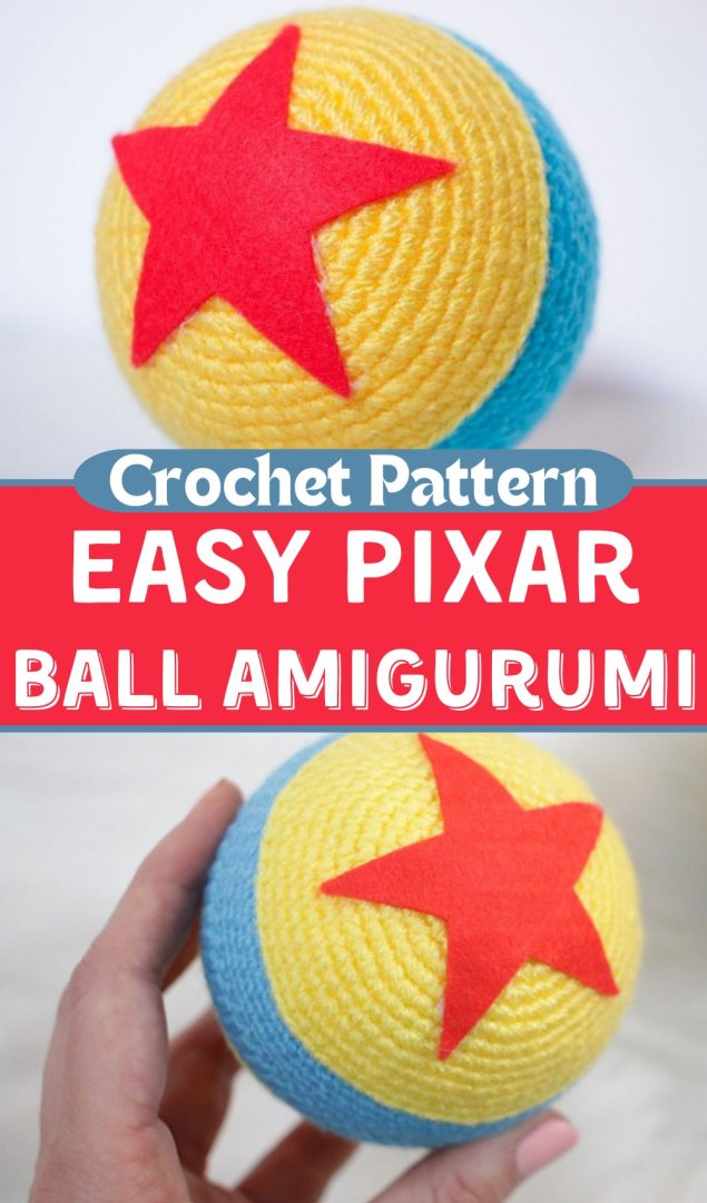 Crochet Pixar Ball Amigurumi - Yours Patterns