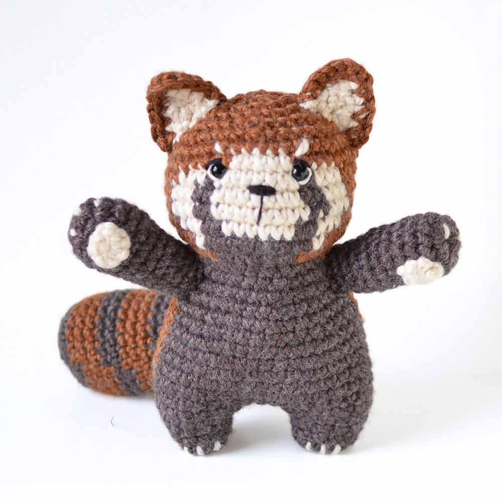 Crochet Red Panda Amigurumi Pattern - Yours Patterns