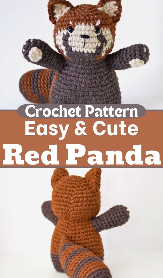Crochet Red Panda Amigurumi Pattern - Yours Patterns