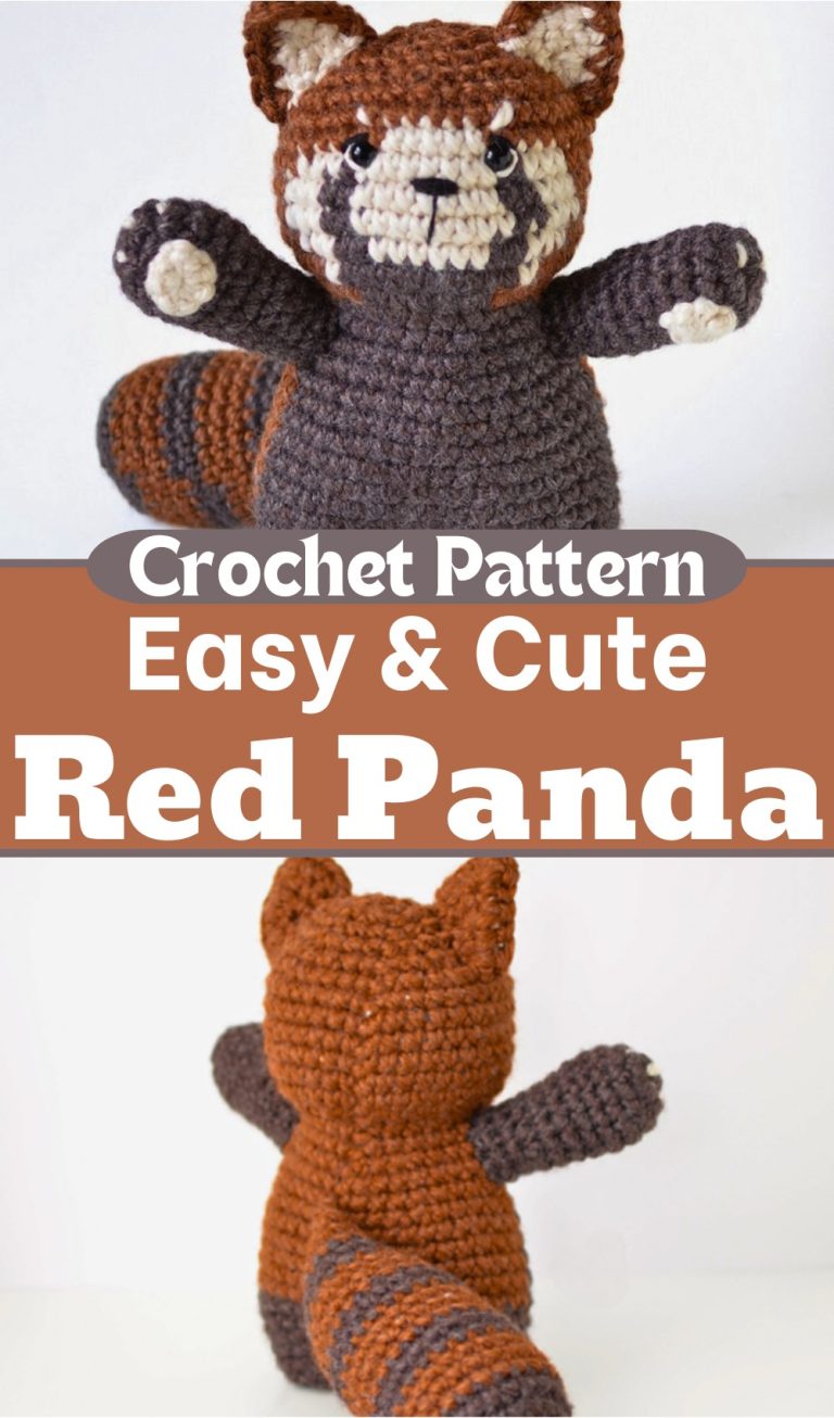 Crochet Red Panda Amigurumi Pattern - Yours Patterns