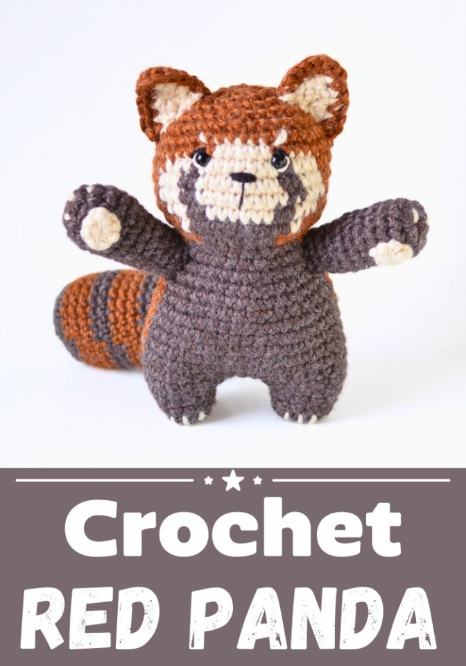 Crochet Red Panda Amigurumi Pattern - Yours Patterns