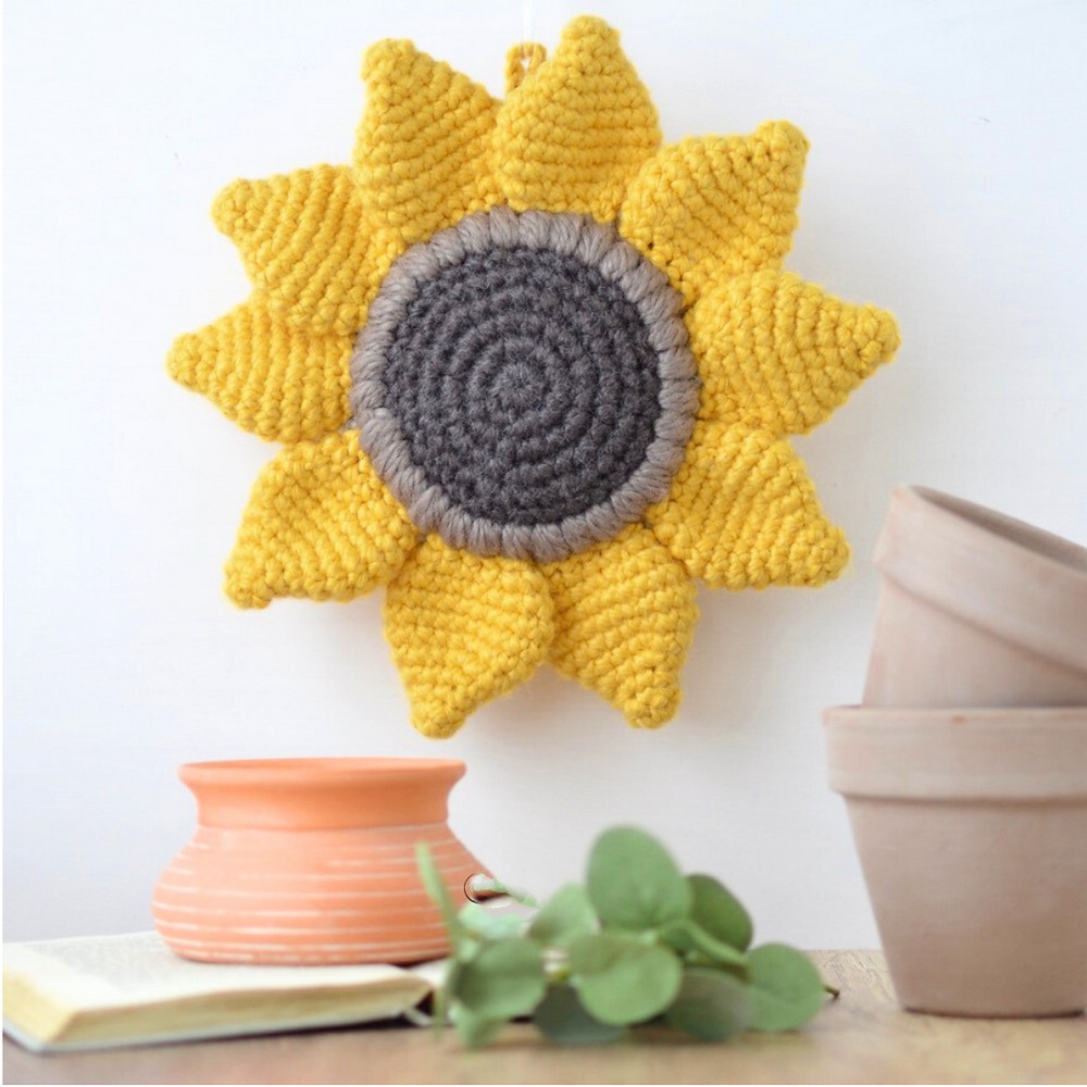 Crochet Sunny Sunflower Amigurumi Pattern - Yours Patterns