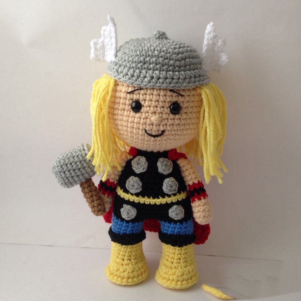 Crochet Thor Amigurumi - Yours Patterns