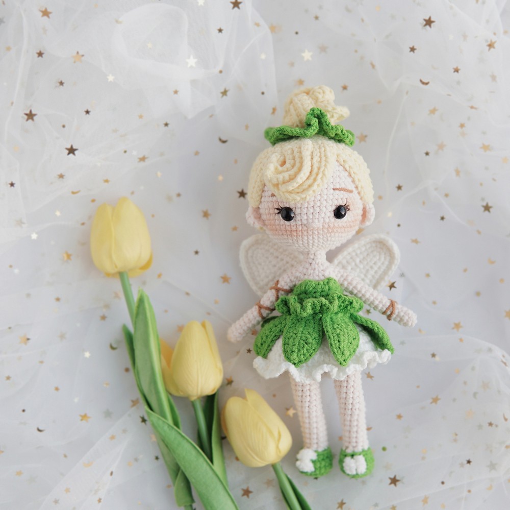 Crochet Tinker Bell Amigurumi Pattern - Yours Patterns