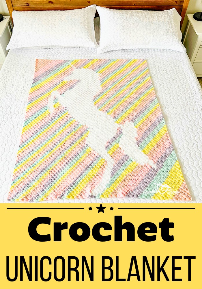 Crochet Unicorn Blanket Pattern - Yours Patterns
