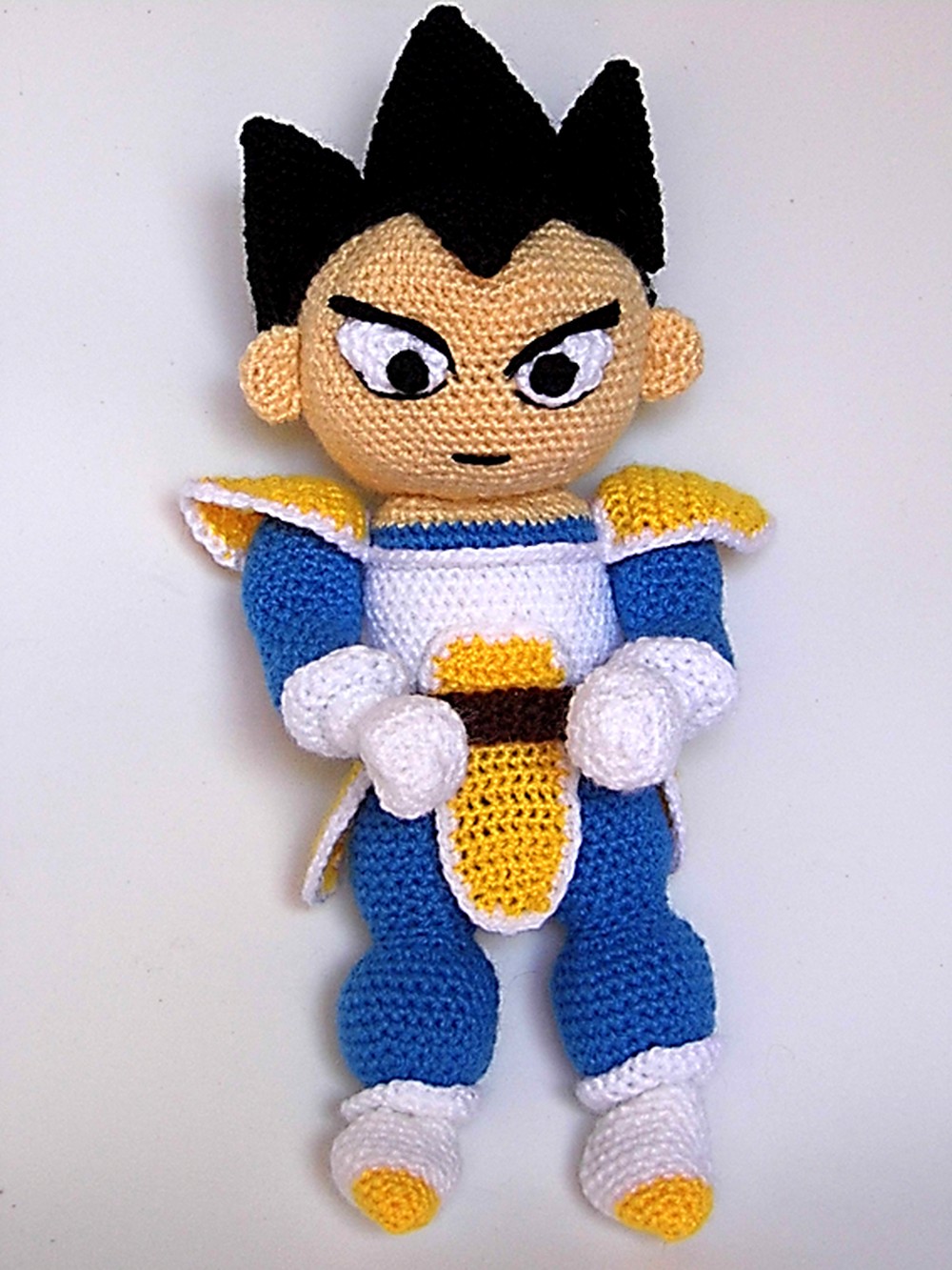 Crochet Amigurumi Vegeta Pattern - Yours Patterns