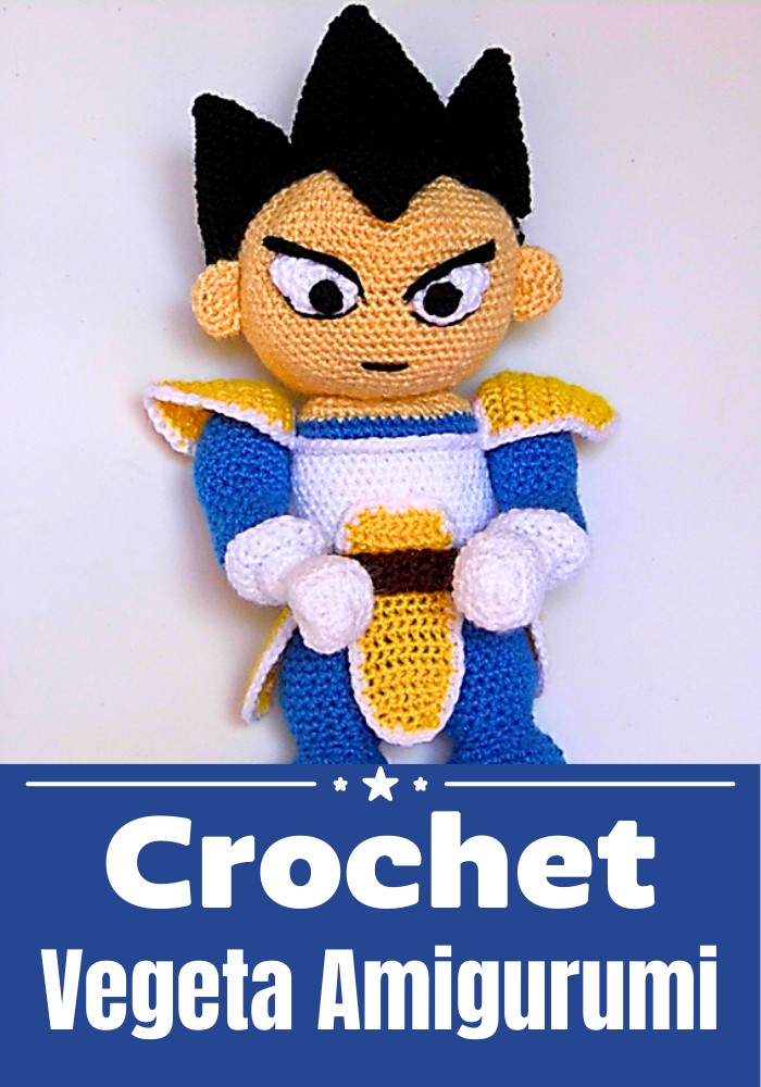 Crochet Amigurumi Vegeta Pattern - Yours Patterns