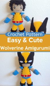 Crochet Wolverine Amigurumi Pattern - Yours Patterns