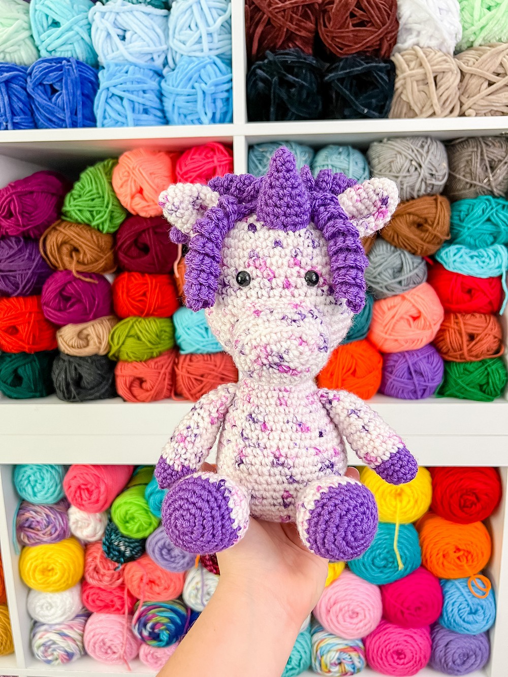 Easy Crochet Unicorn Amigurumi Pattern - Yours Patterns