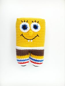 Crochet Spongebob Stuffed Toy Pattern - Yours Patterns