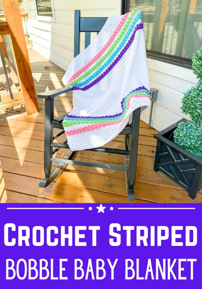 Crochet Bobble Stitch Blanket Pattern - Yours Patterns