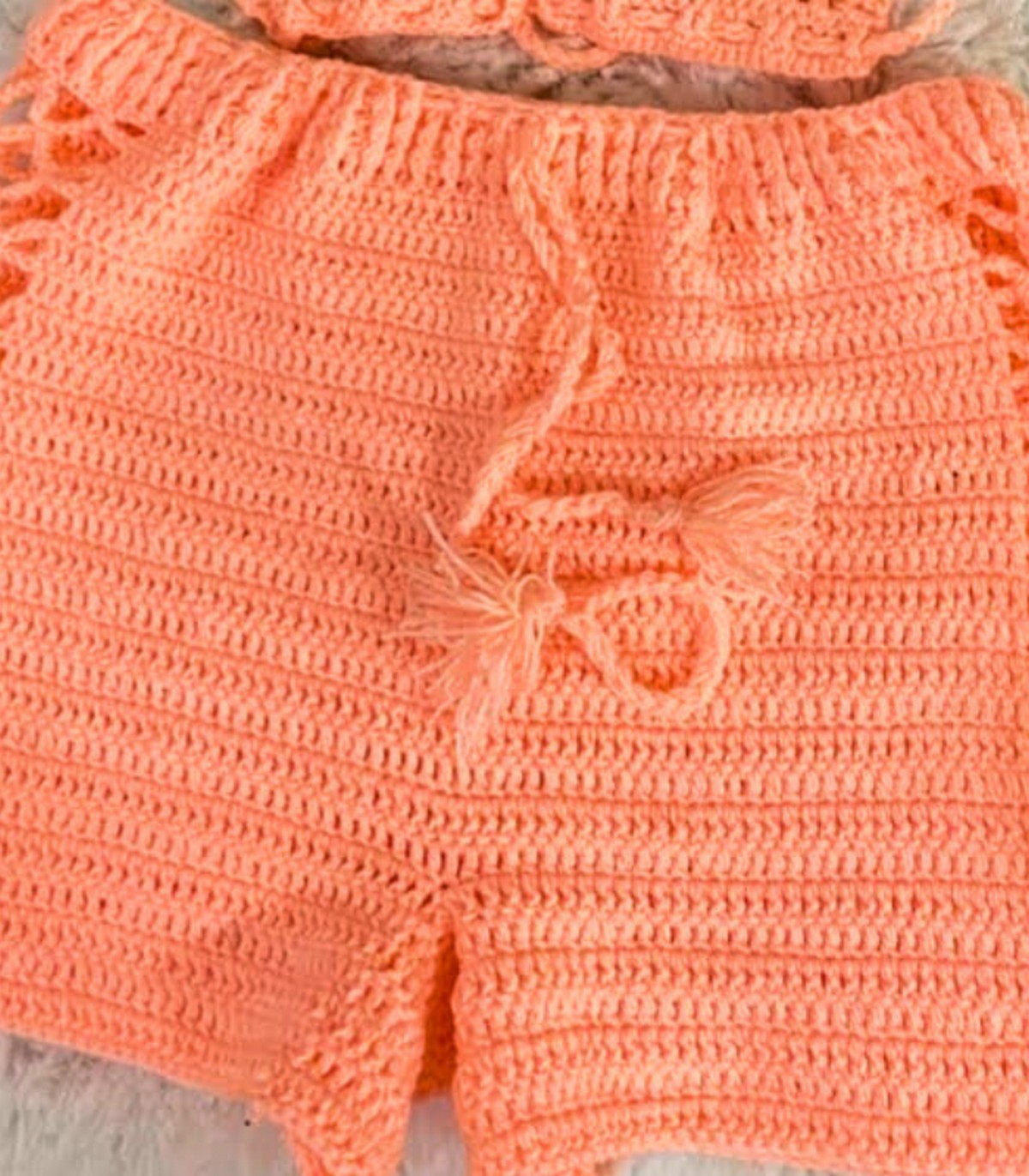 Crochet Side Strap Shorts Pattern - Yours Patterns