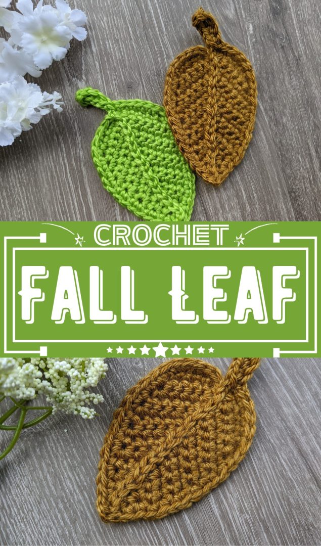Crochet Fall Leaf Pattern - Yours Patterns