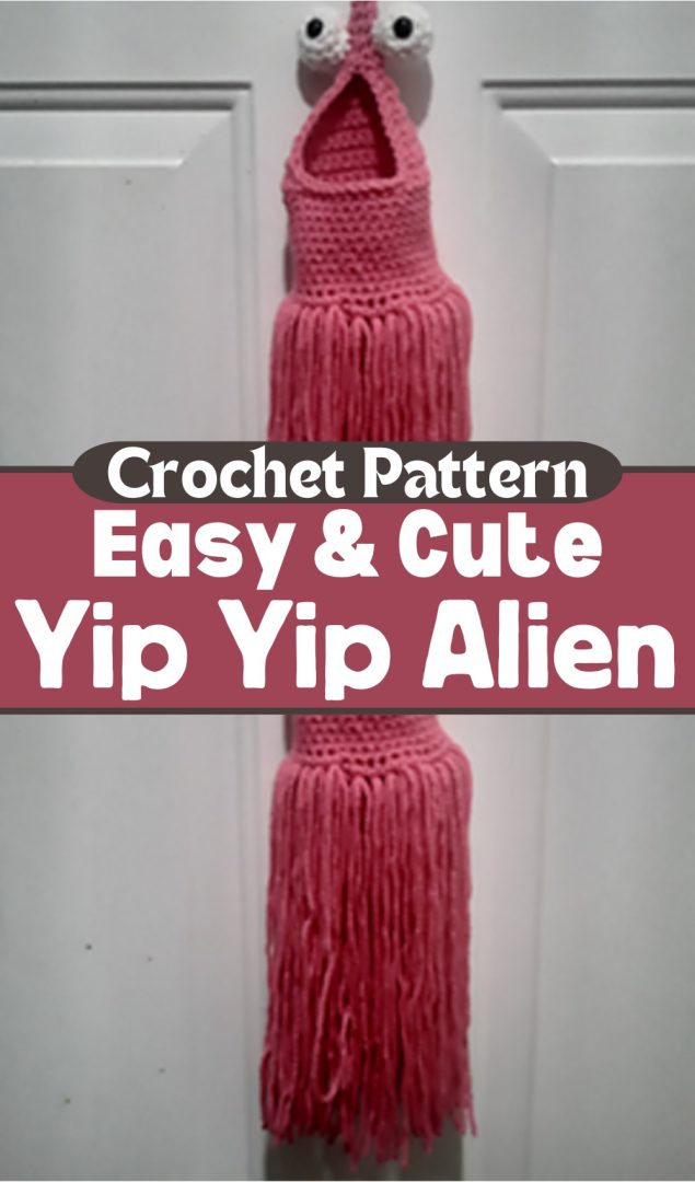 Crochet Yip Yip Alien Pattern - Yours Patterns