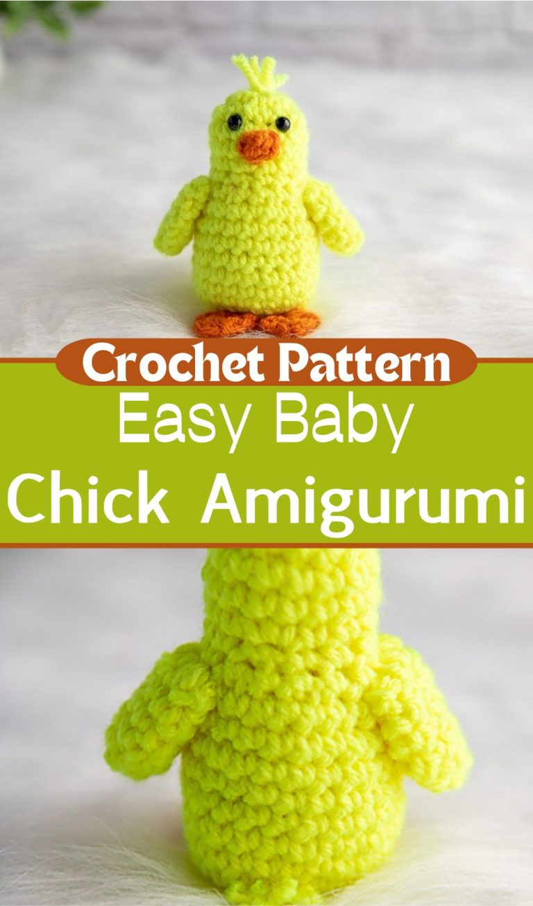 Easy Crochet Baby Chick Amigurumi Pattern - Yours Patterns