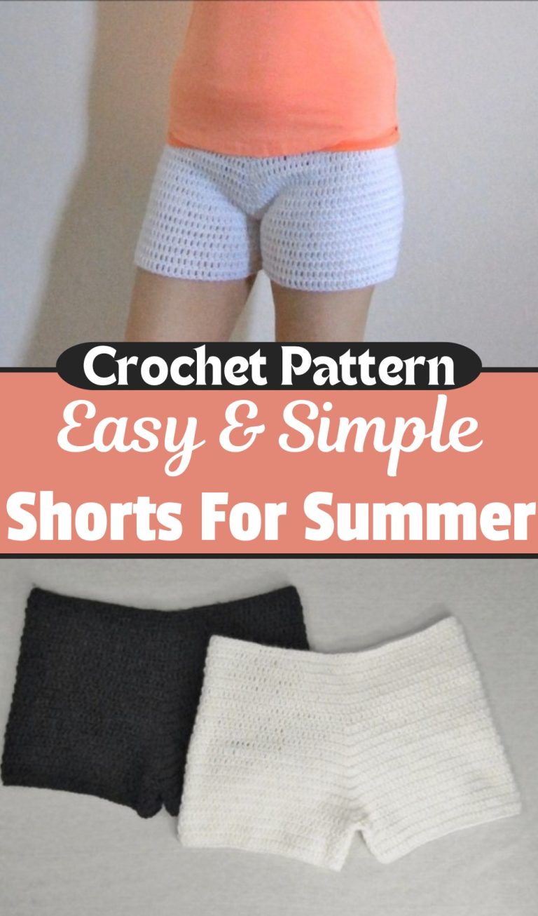 Easy Crochet Shorts Pattern This Summer - Yours Patterns