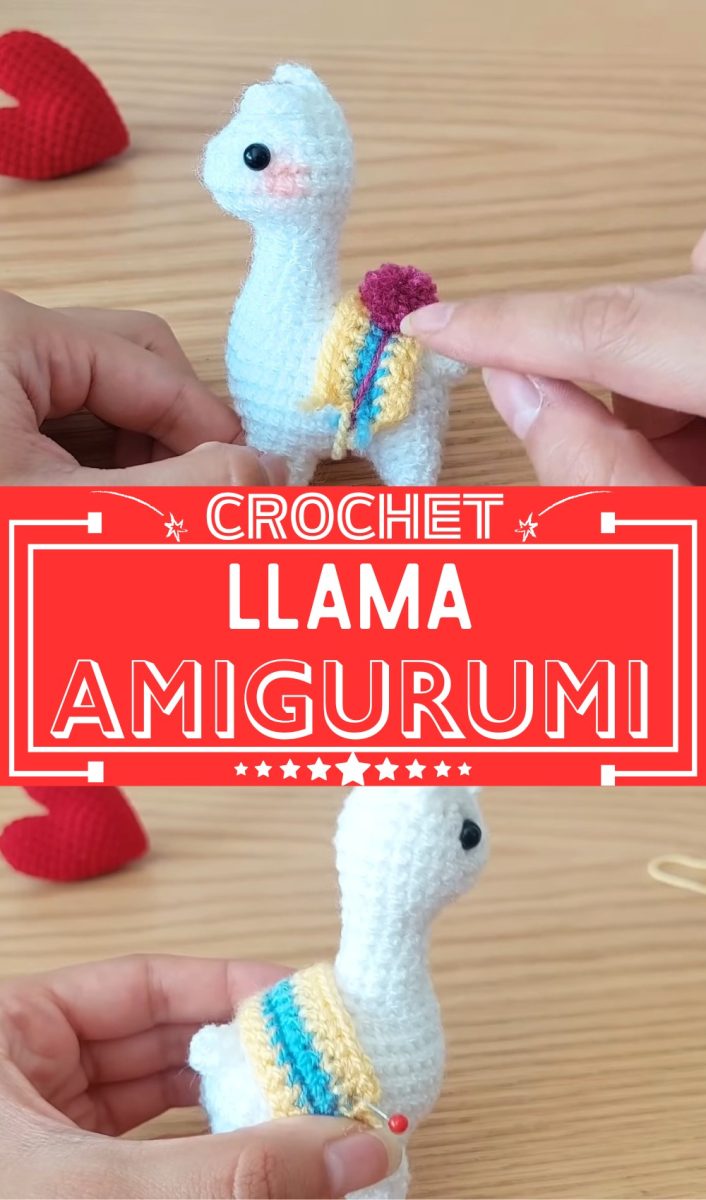 Crochet Lovable Llama Amigurumi Pattern - Yours Patterns