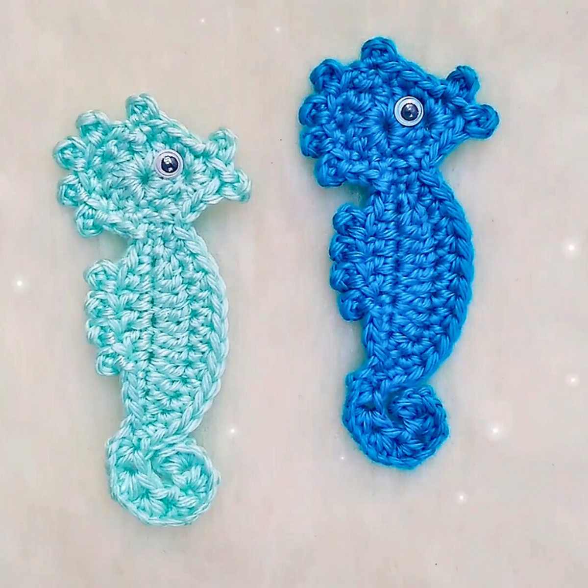 Crochet Seahorse Patterns For Nursery Decorations - Yours Patterns