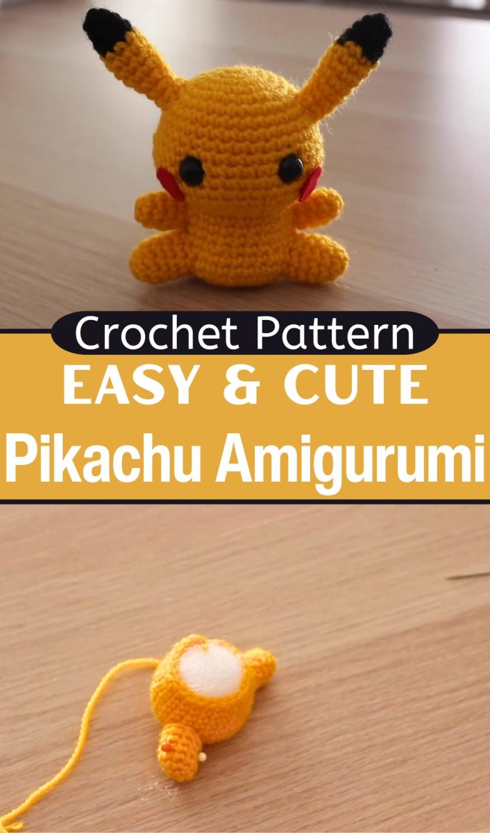 5 Crochet Pikachu Amigurumi Patterns For Kids To Play With - Yours Patterns