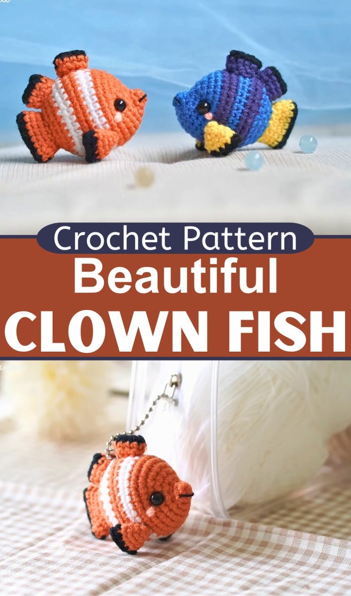 Crochet Nemo Amigurumi Patterns - Yours Patterns