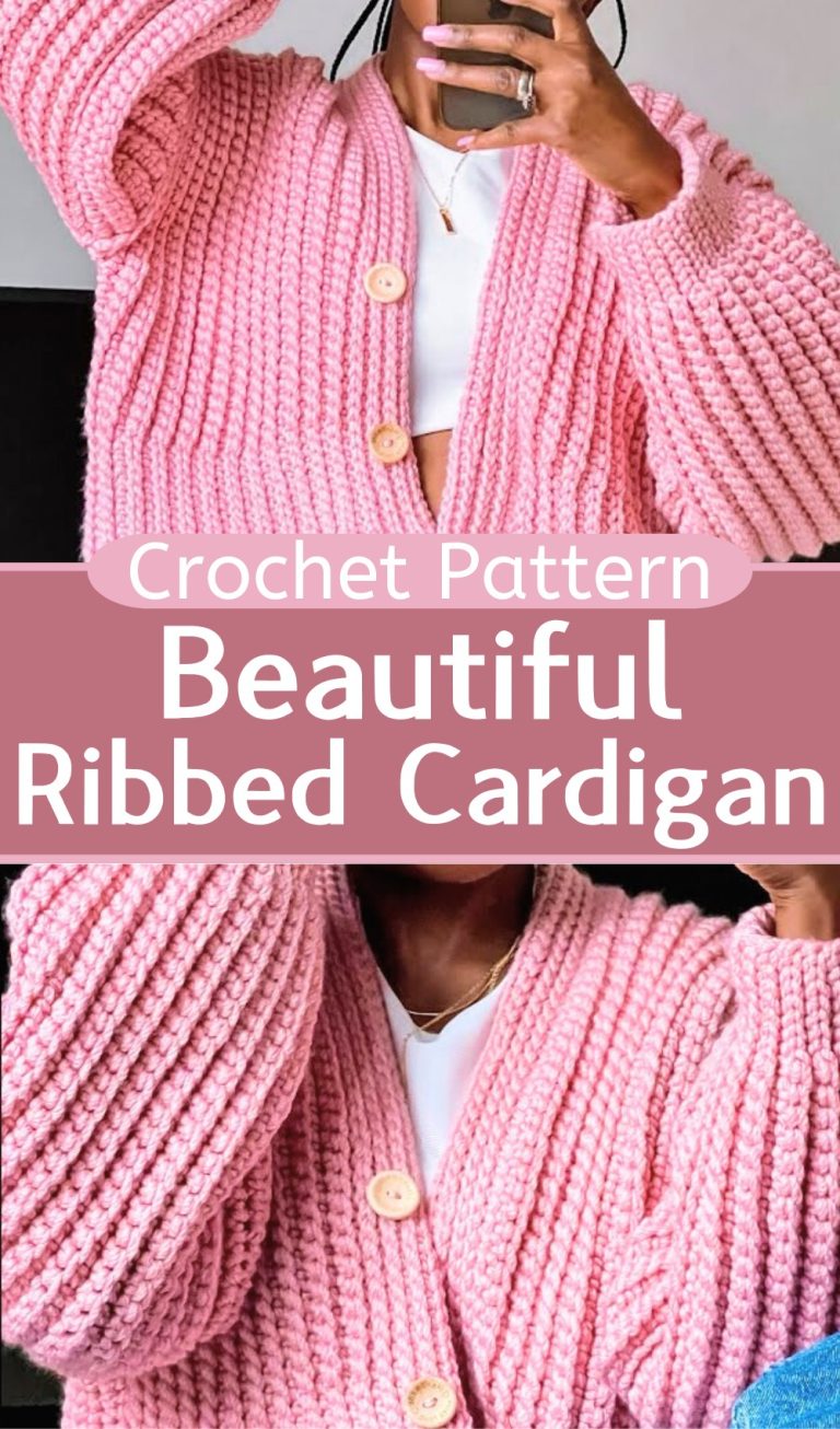 Free Crochet Ribbed Cardigan Patterns - Yours Patterns