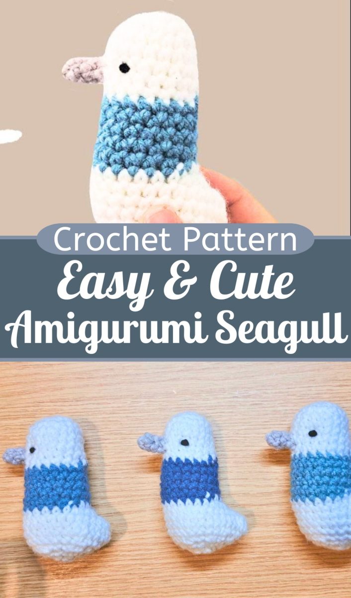 5 Cutest Crochet Seagull Amigurumi Patterns - Yours Patterns
