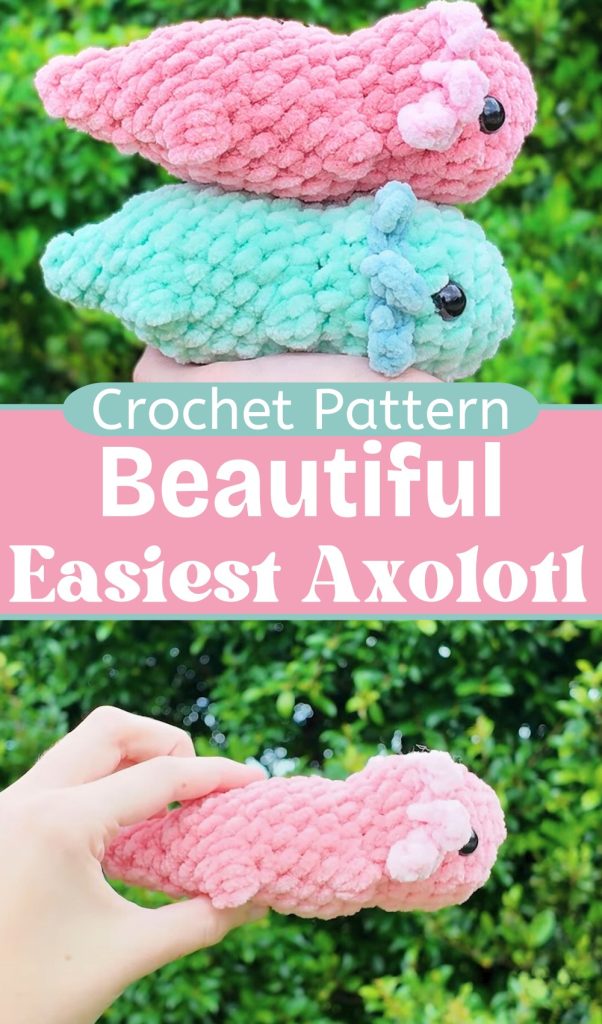 5 Beautiful Cute Crochet Axolotl Patterns To Cuddle - Yours Patterns