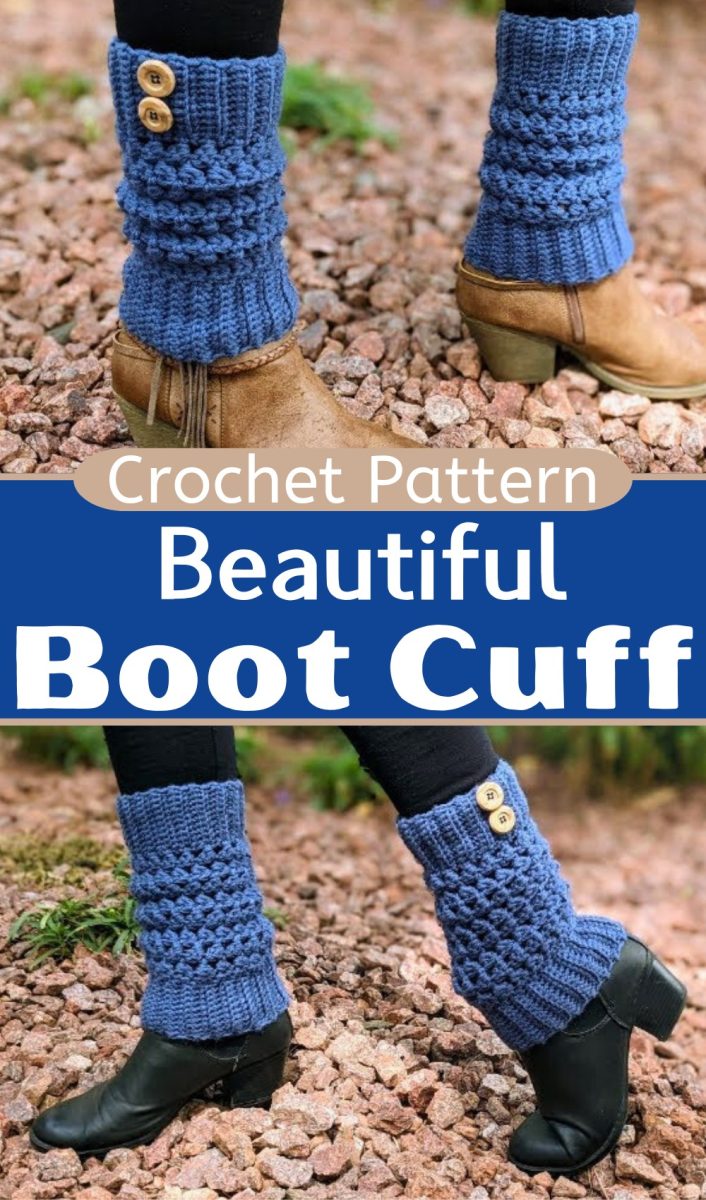 Crochet Boot Cuffs Patterns To Chic Up Your Boots - Yours Patterns