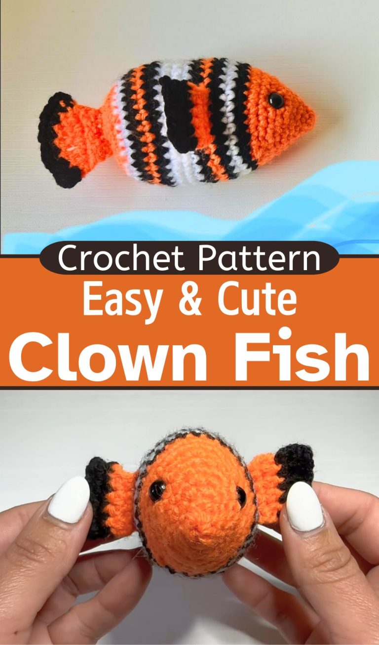Crochet Nemo Amigurumi Patterns - Yours Patterns