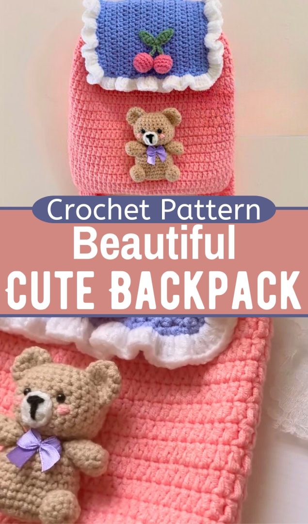 5 Beautiful & Useful Crochet Backpack Patterns - Yours Patterns