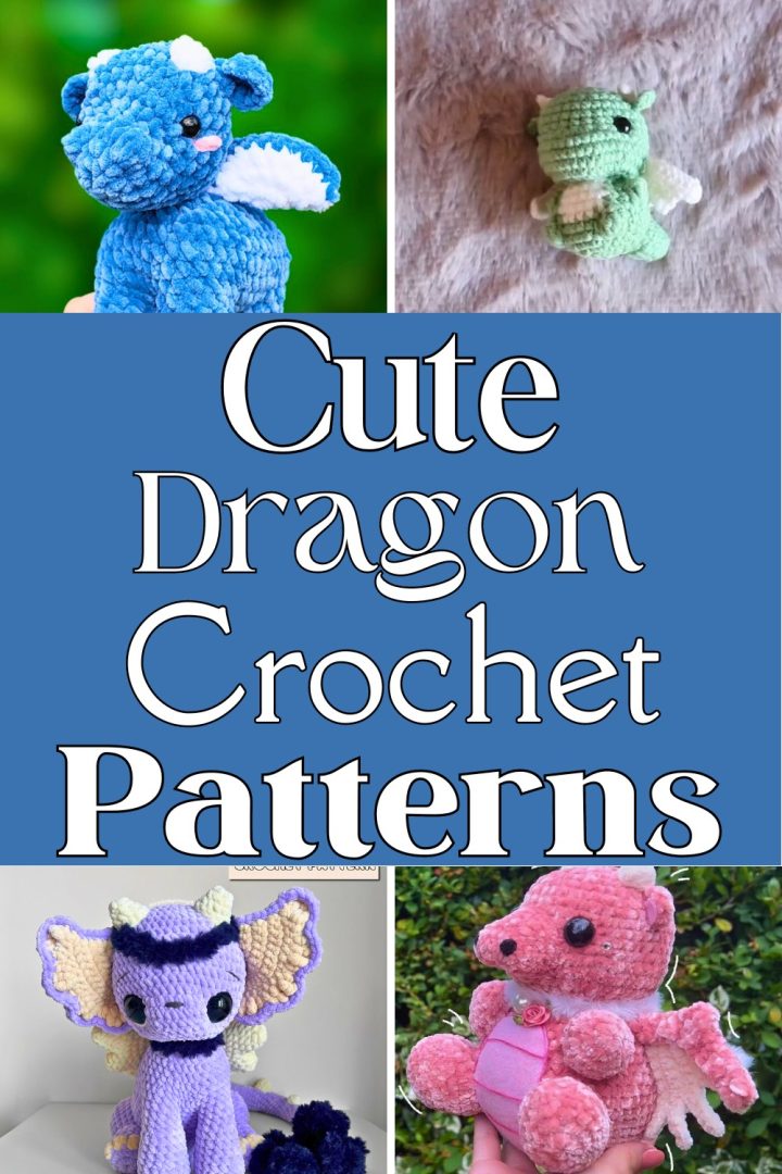 Crochet Dragon Amigurumi Patterns - Yours Patterns