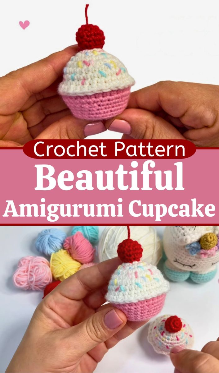 5 Cutest Sweet Looking Crochet Cupcake Patterns - Yours Patterns