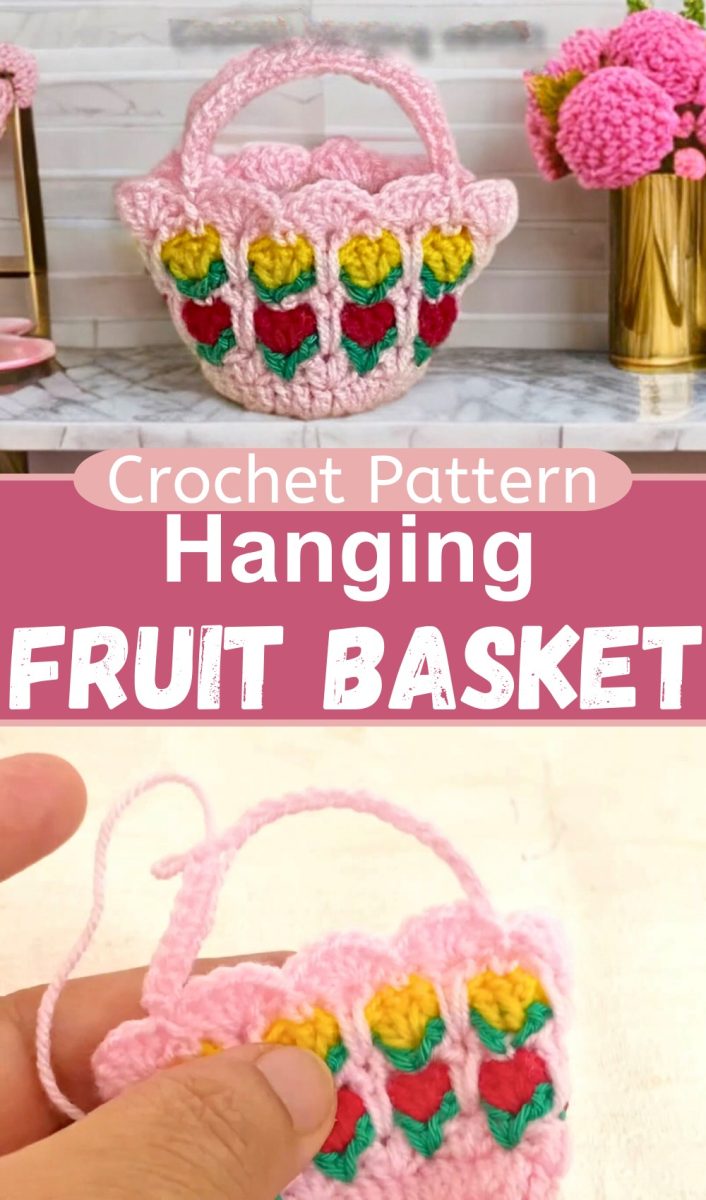 5 Useful Adorable Crochet Hanging Basket Patterns - Yours Patterns