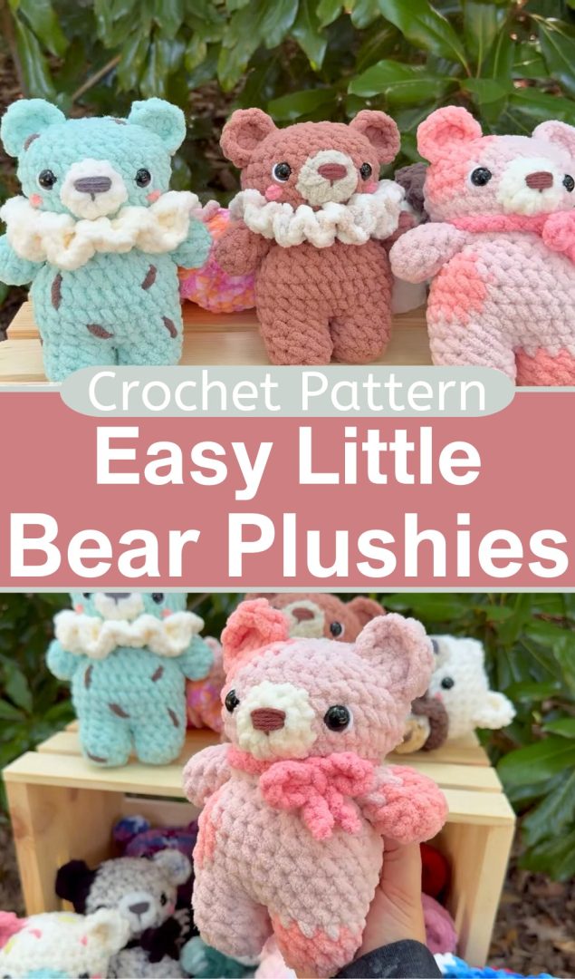 Crochet Teddy Bear Amigurumi Patterns - Yours Patterns