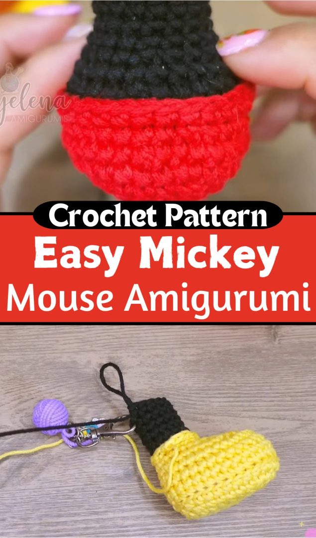 5 Crochet Mickey Mouse Amigurumi Patterns - Yours Patterns
