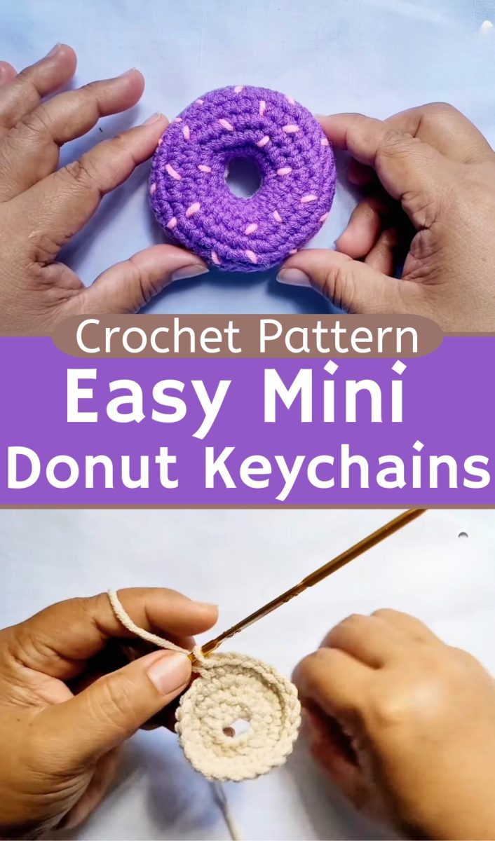 5 Colorful Crochet Mini Donut Amigurumi Patterns - Yours Patterns