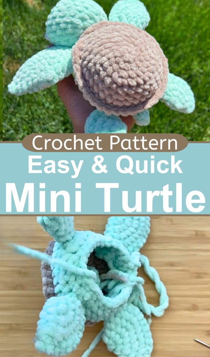 5 Cute Crochet Baby Turtle Amigurumi Patterns - Yours Patterns