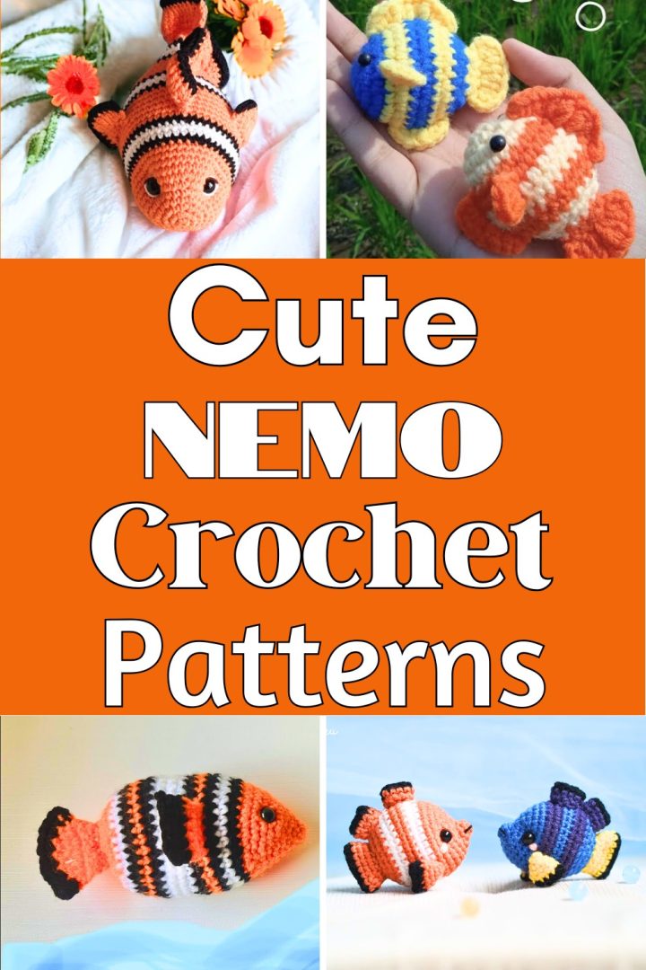 Crochet Nemo Amigurumi Patterns - Yours Patterns